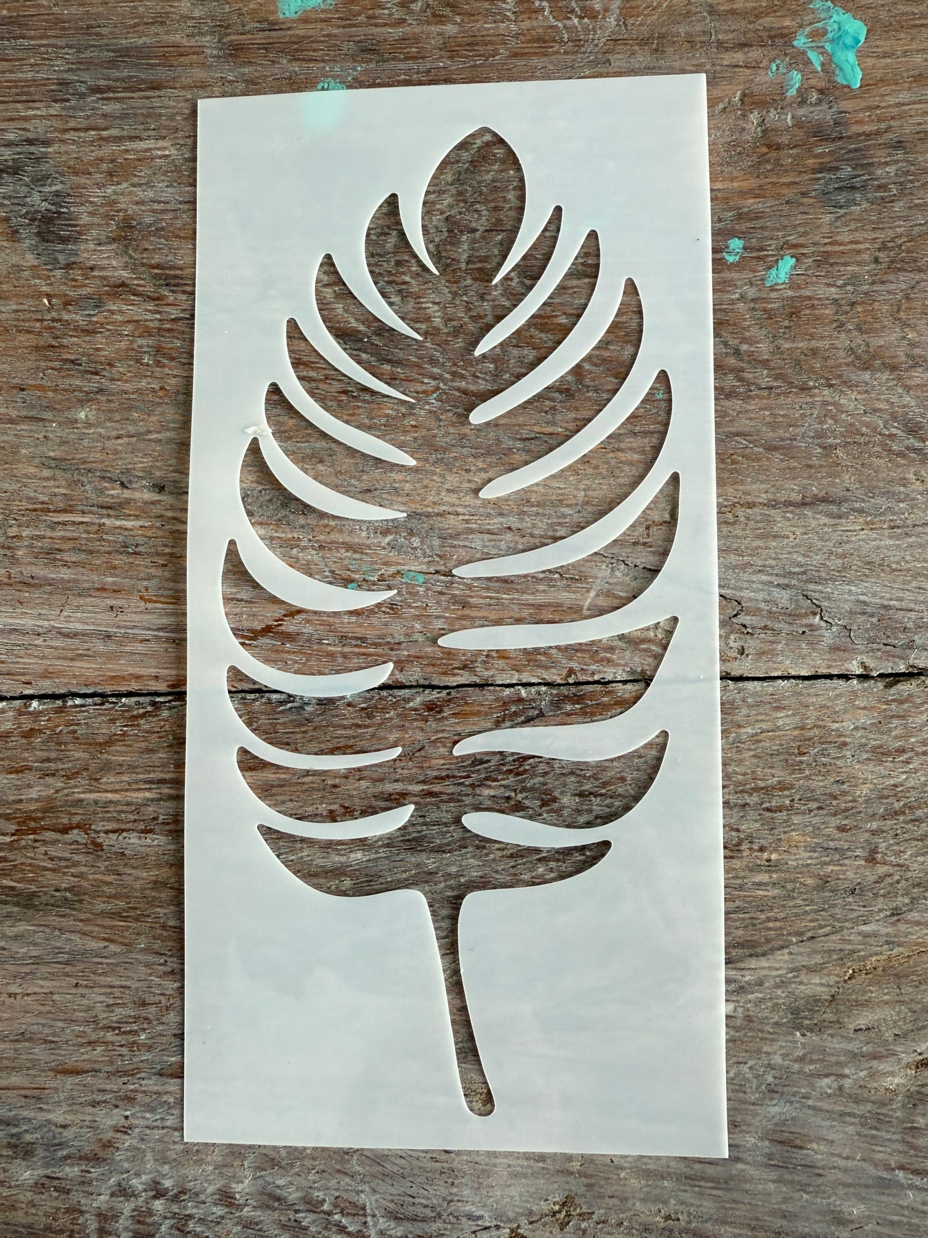 Stencil-Monsteria Leaf – Newton's Paints & Crafts NZ.