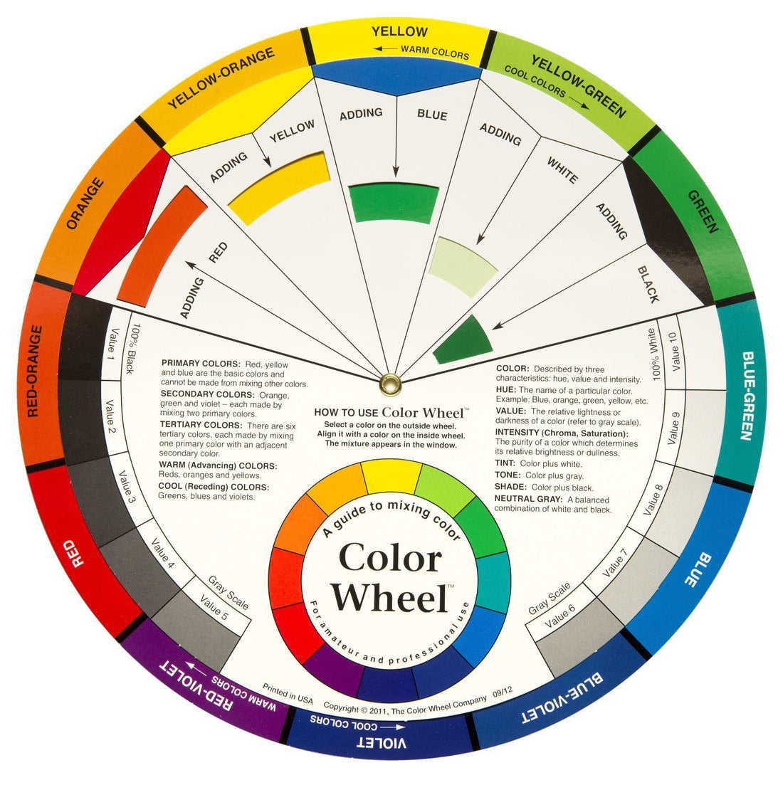 Colour Wheel-Pocket – Newton's Paints & Crafts NZ.